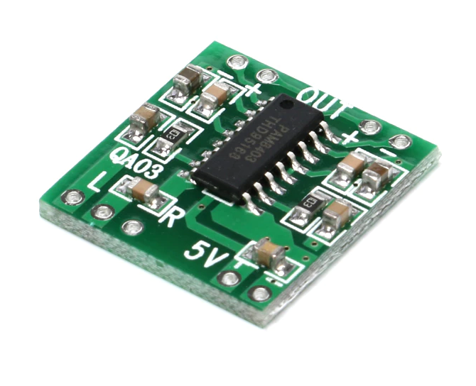 DC 5V 2 Channels Stereo 3W+3W Digital Power PAM8403 Module Class D ...