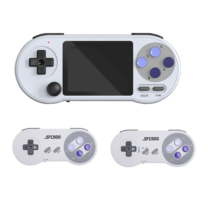 SF2000 3 Inch Retro Handheld Game Console Built-in 8000+ Games Classic ...