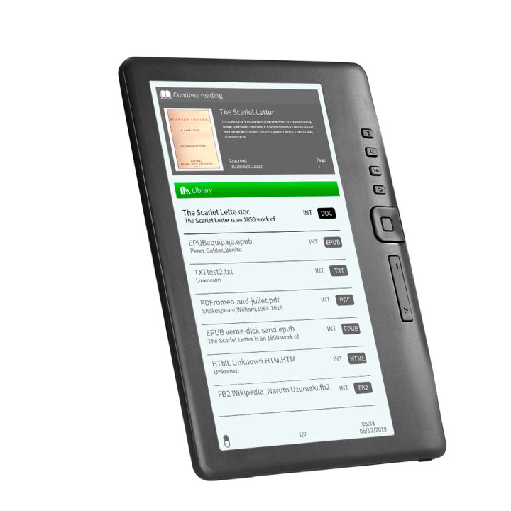 BK7019 Portable E-Book Reader 16GB 7inch Multifunction E-Reader ...