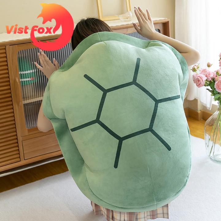 Vist Fox Turtle Shell Pillow Soft Wearable Stuffed Animal Costume Plush ...