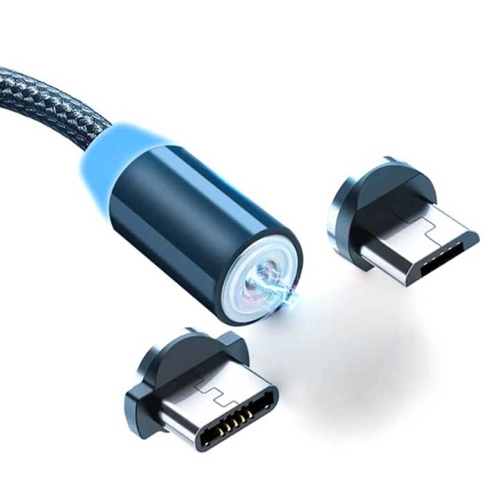 Magnetic Cable Micro USB,Type C Cable Plug Fast Charger For Android ...