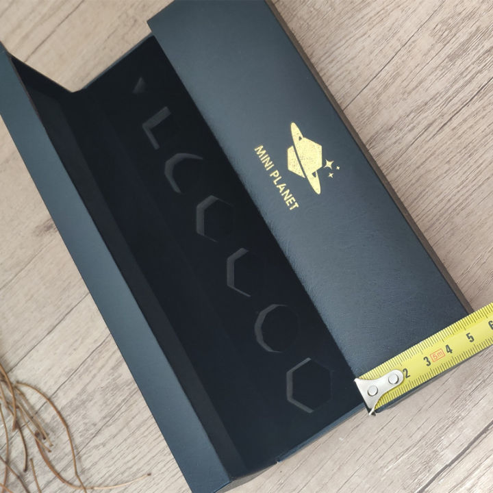 【Hot New Release】MINI PLANET Handmade Seven Color Liquid Core Dice Set ...