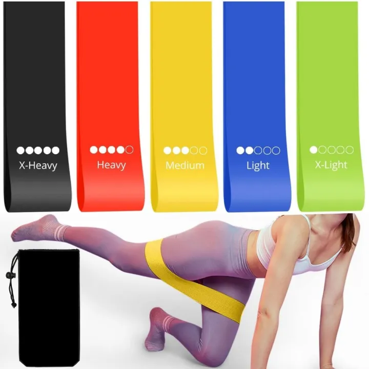 Sporting Goods Strength Training TPE Resistance Bands Yoga Elastic ...