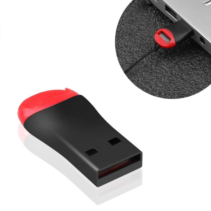 USB 2.0 Micro SD SDHC TF Flash Memory Card Reader Mini Adapter For ...
