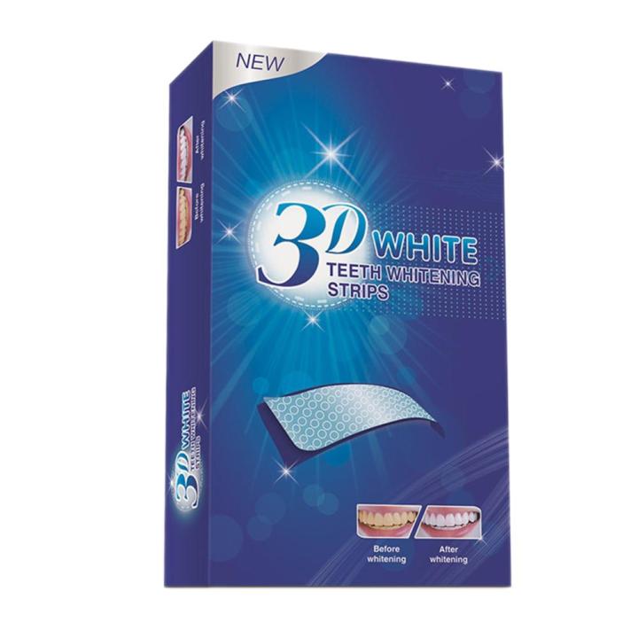 3D Gel Teeth White kit Oral Hygiene Care Strip for false Teeth Veneers ...