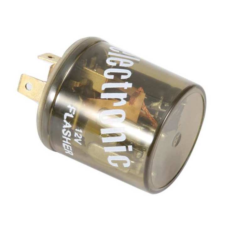 Duokon Flasher Relay，3-Pin 12V 20A Round Style Electronic Turn Signal ...