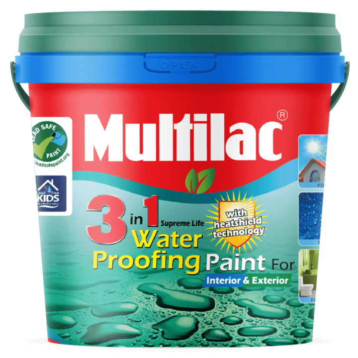 Multilac 3 In 1 Waterproofing Emulsion Colours | Daraz.lk