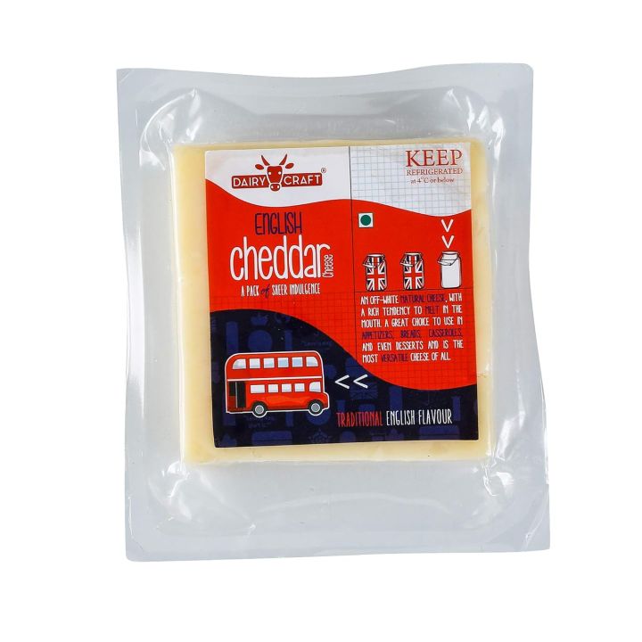 Dairy Craft English Cheddar, 200 g (FROM INDIA) SAB | Daraz.lk