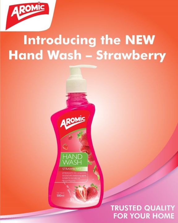 AROMIC Hand Wash Liquid 500ml | Daraz.lk