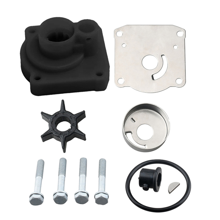 61N-W0078 Water Pump Impeller Repair Kit Fit for Yamaha Impeller Outboards 2/4 Stroke 25Hp ...