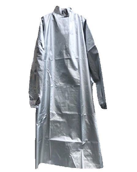 Reusable Protective Gown (Silver) | Daraz.lk