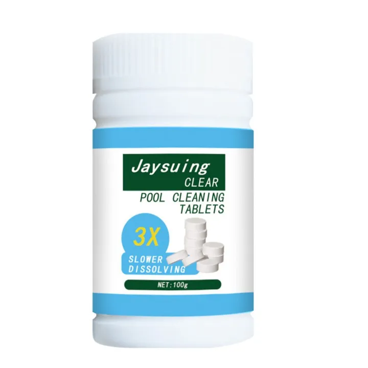 100Pcs Effervescent Tablet Multifunctional Pools Cleaning Disinfection ...