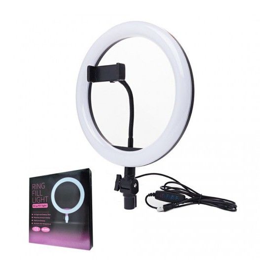 Tik Tok Photography LED Selfie Cold Warm Lighting Dimmable LED Ring ...