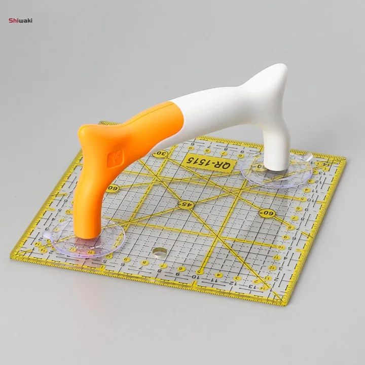 Suction Cup Suction Ruler Handle Non Slip Quilting Ruler Holder for ...