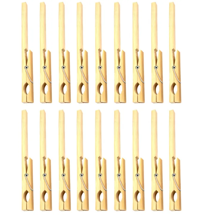 20Pcs 7 Inch Bamboo Test Tube Clips Set Laboratory Biological Chemical ...