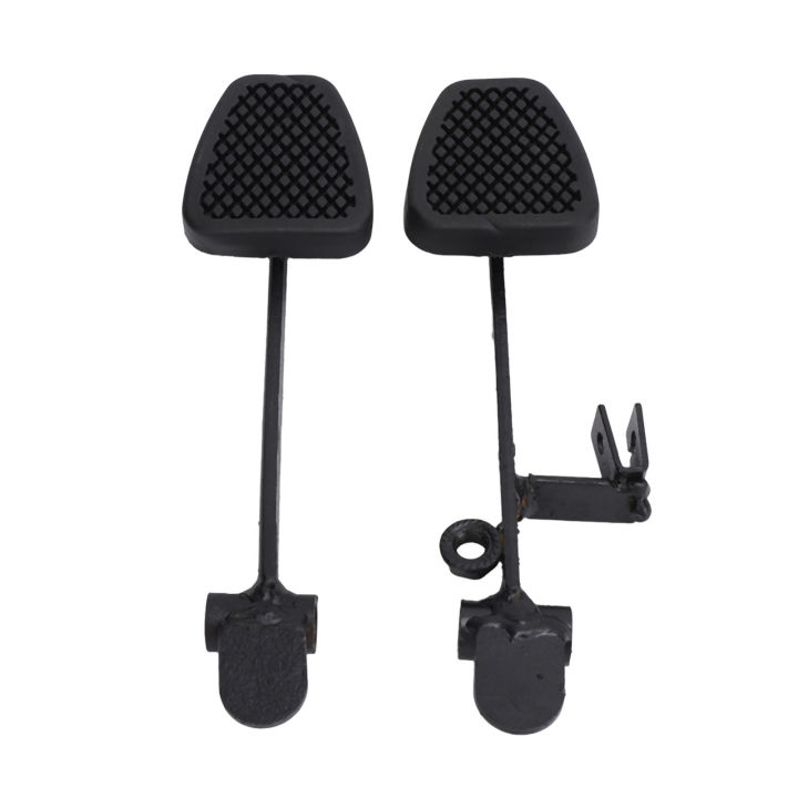 ATV Brake Throttle Pedals Foot Pedal Metal Rubber Long Lasting for Dirt ...