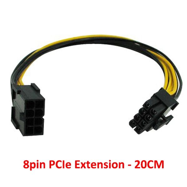 【Universal Car Parts Store】8inch Molex 8-pin PCI Express Pcie 8 pin (6 ...