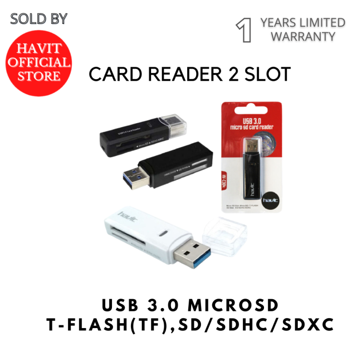 Havit HV-C304 USB 3.0 SD & Micro SD Card Reader | Daraz.lk