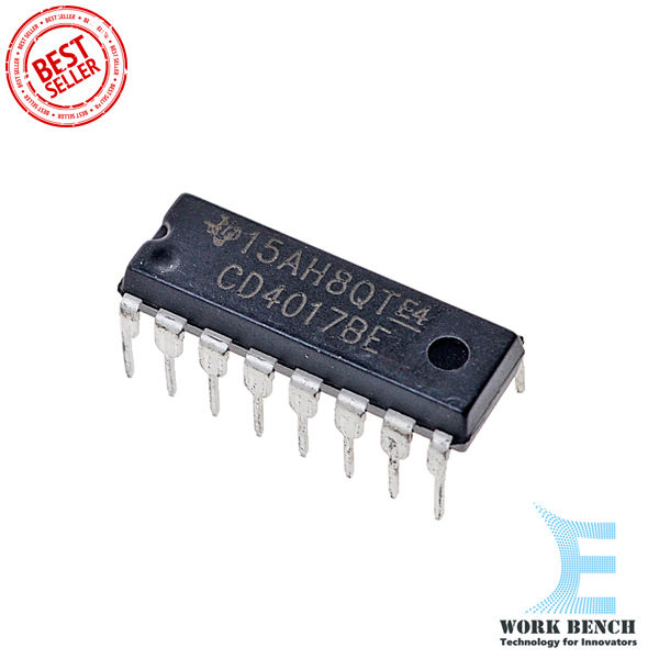 5PCS CD4017 CD4017B CD4017BE 4017 DECADE COUNTER DIVIDER IC | Daraz.lk
