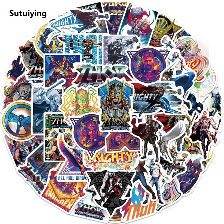 Sutuiying 10/30/50Pcs Disney Marvel Movie Thor:Love and Thunder ...
