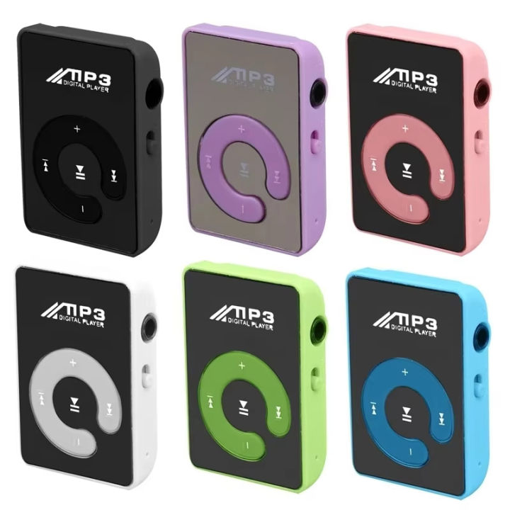 C Key Portable Digital Music Media Player Mini MP3 Back Clip Player ...