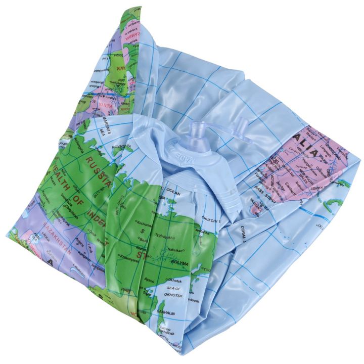 SRIWEN 2X Inflatable Toy Globe Tellurion Training Geography Map Balloon ...