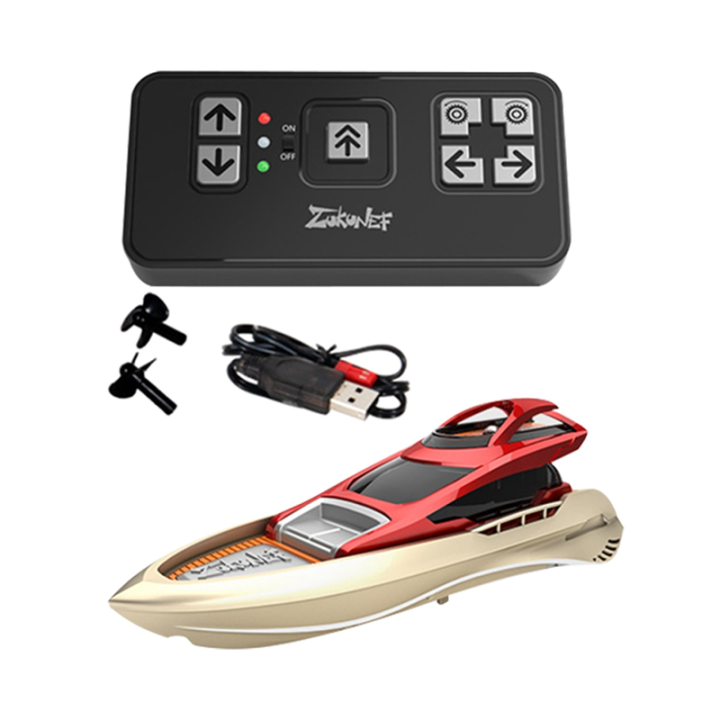 Mini Rc Boat Children Toys 2.4G Remote Control Speedboat Bath Toys ...