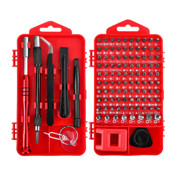 108 PCS Screwdriver Set As Shown Steel 4mm Precision Plum Triangle ...