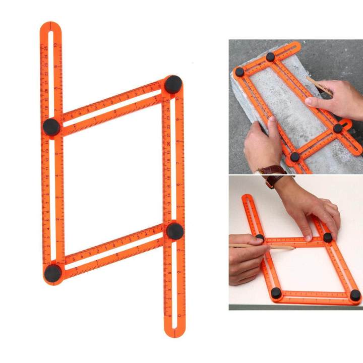 Angleizer Template Ruler ToolMulti-Angle Ruler Template Measures All ...
