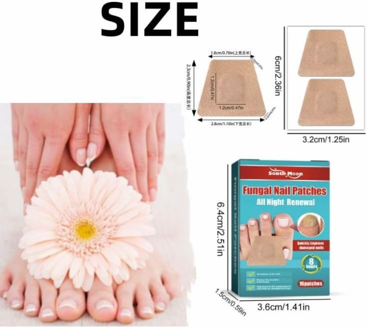 Fungal Nail Patch - 16 Pcs | Daraz.lk