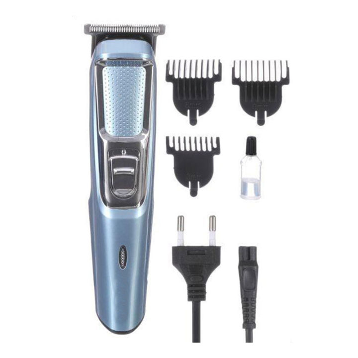 Geemy Gm-6077 Professional Trimmer Rechargeable Electric Hair Clipper ...