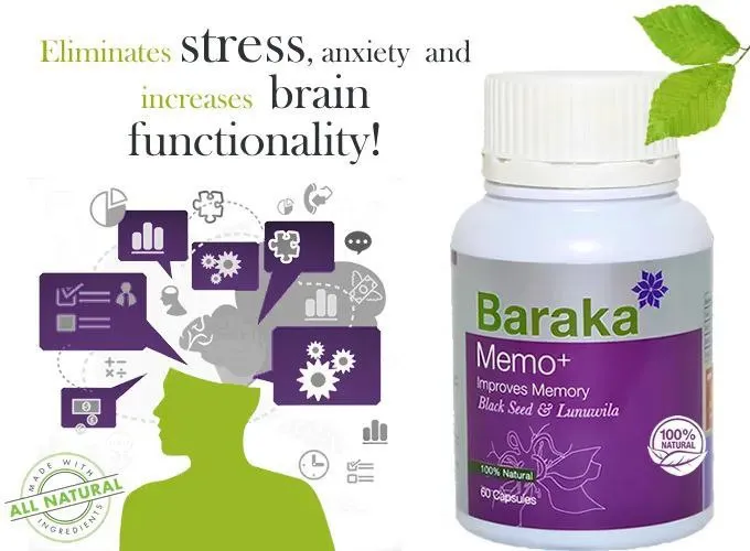 BARAKA Memo Plus Advanced Improves Memory Black Seed & Lunuwila NOW ...