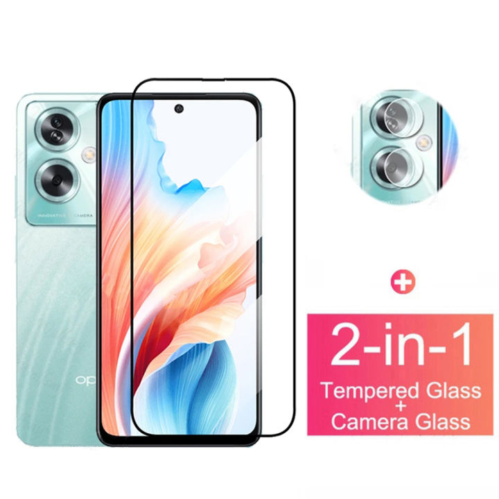 2 in 1 Camera Lens Protector and Full Cover Tempered Glass Screen ...