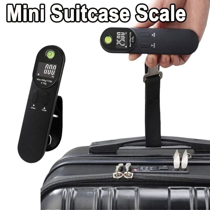 New Electronic Luggage Scale Kg/Oz/Ib Mini Travel Weighing Scale ...