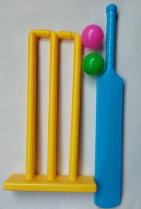 Cricket Set Heavy-Duty ABS Plastic Cricket Bat Set and Ball Beach ...