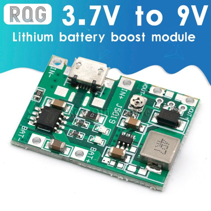 NEW Lithium Li-ion 18650 3.7V 4.2V Battery Charger Board DC-DC Step Up ...
