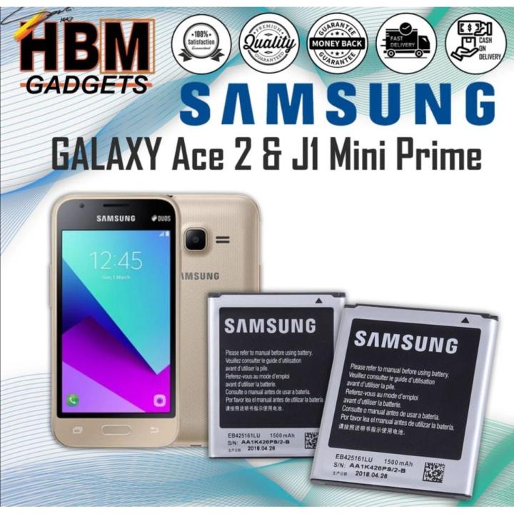 Samsung Galaxy Ace 2 / J1 Mini Prime Battery Model:EB425161LU (1500mAh ...