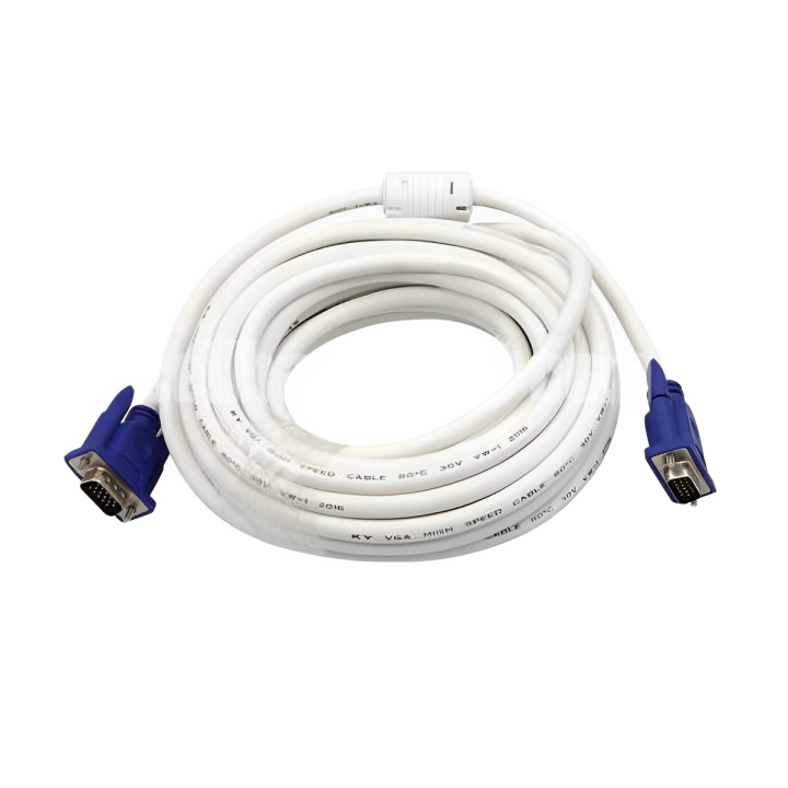 Vga Cable 10M - Black / White | Daraz.lk