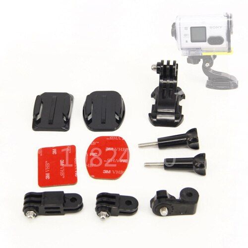 1 set Action Camera adapter buckle ellipse square Curved for Action ...