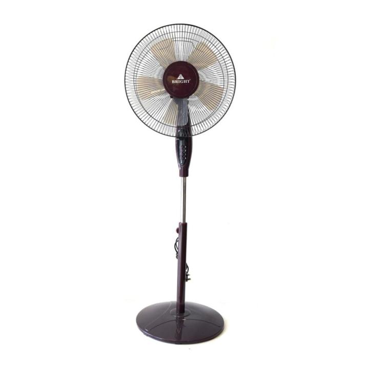 BRIGHT Stand Fan Br 16-08 (5 Blade) | Daraz.lk