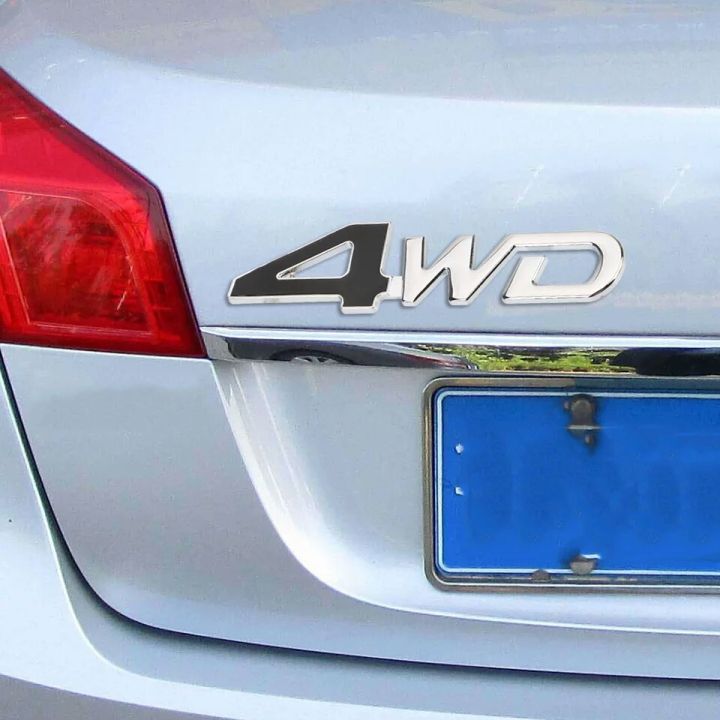 Vehicle Metal 4WD Logo Sticker | Daraz.lk