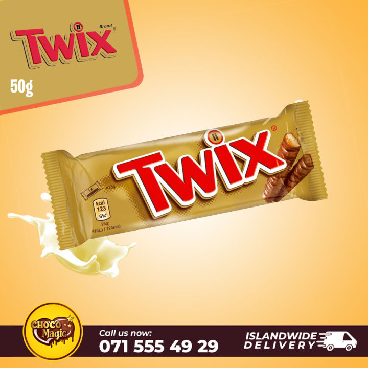 Twix Chocolate Bar 50g | Daraz.lk