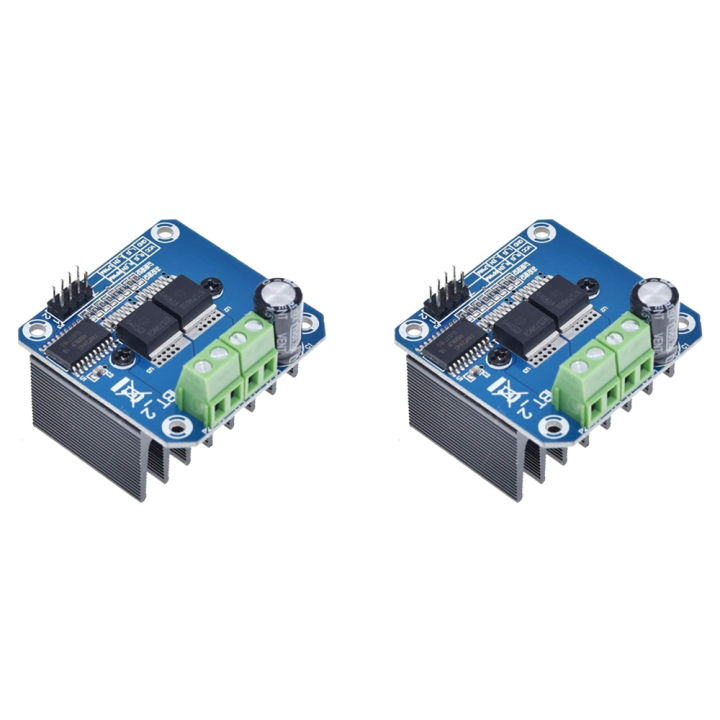 TWEXQNY 2X BTS7960 43A High Power Motor Driver Module/Smart Car Driver ...