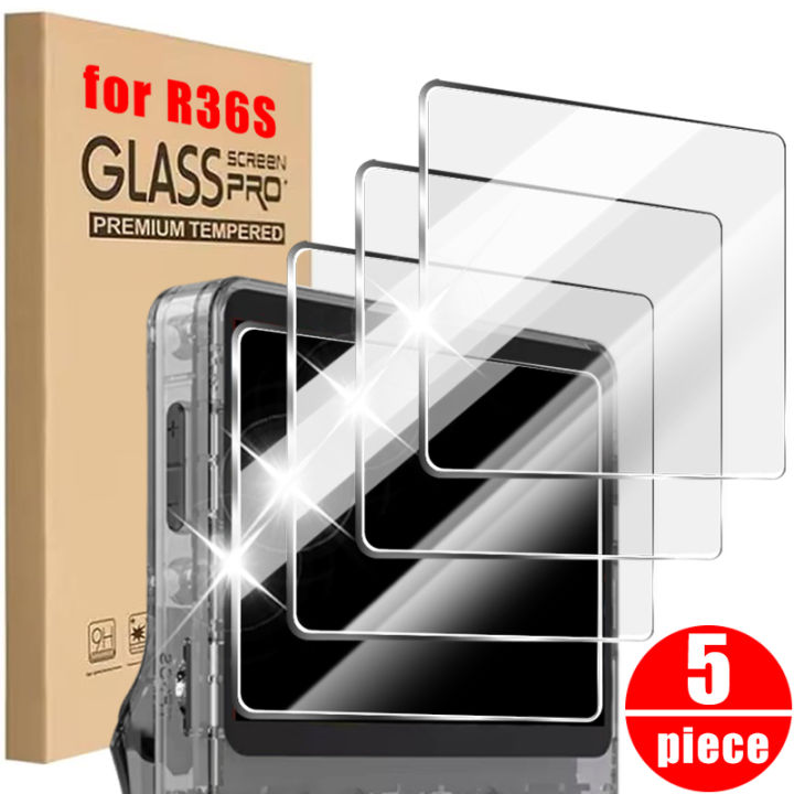 Tempered Glass Screen Protector for R36S Handheld Game Console HD Glass ...