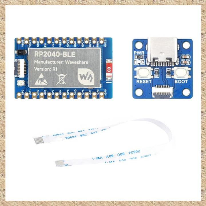 RP2040-BLE Microcontroller Development Board with 133 MHz M0+ Processor ...