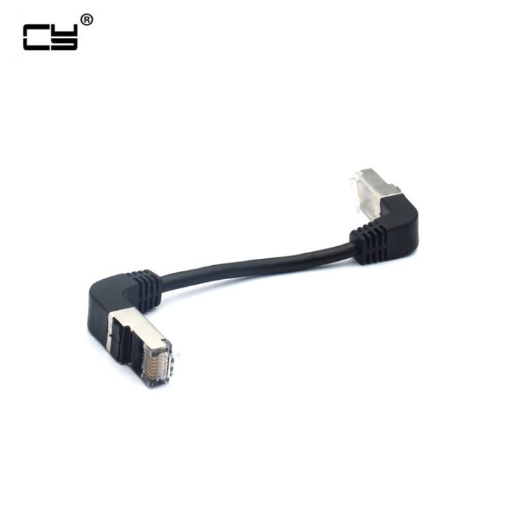 10cm Elbow Down Down Angled 90d Cat5e 8p8c Ftp Stp Utp Cat 5e Ethernet ...