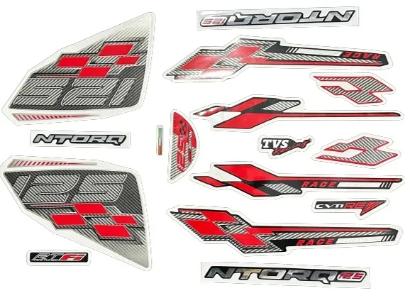 Tvs Ntorq 125 Race Edition Full Sticker Kit | Daraz.lk