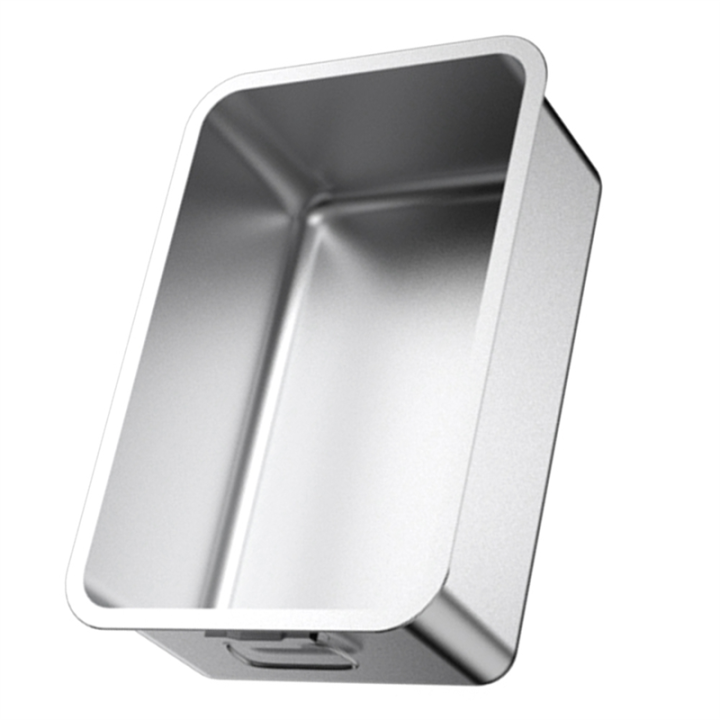 Stainless Steel Litter Box for Rabbits (24 inch x 16 inch x 4 inch ...