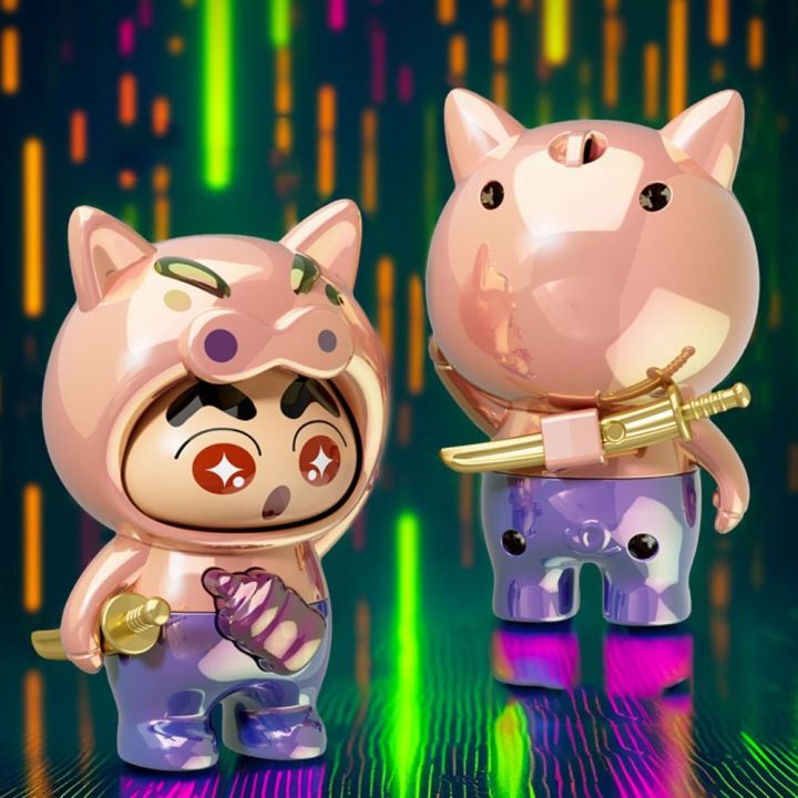 Model Doll With Keychain Crayon Shin-chan Face Changing Doll Chinese ...