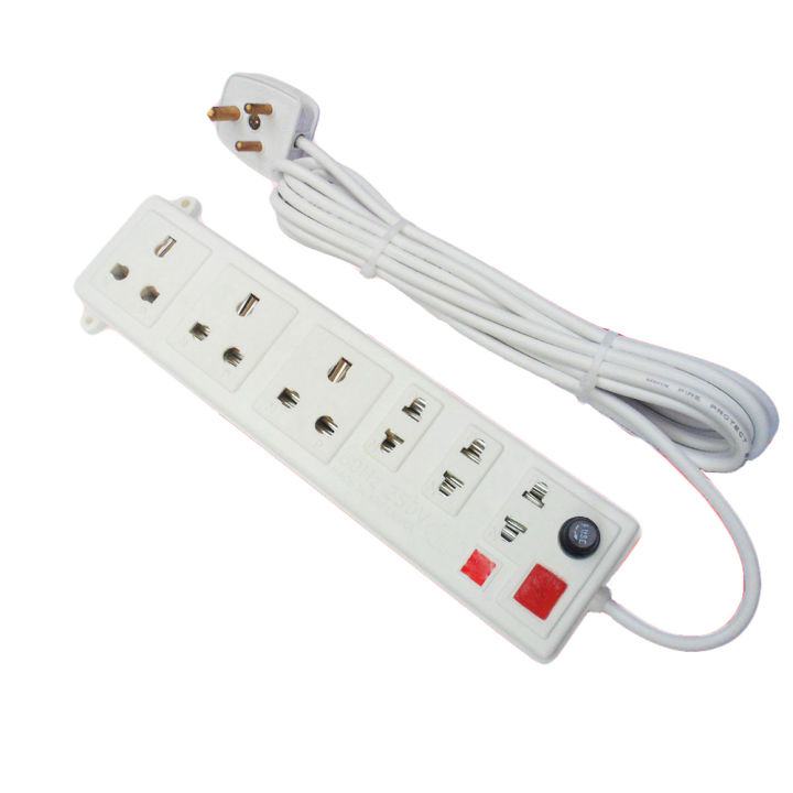 Eagle Power 5m 5 Plug Extension Cord | Daraz.lk